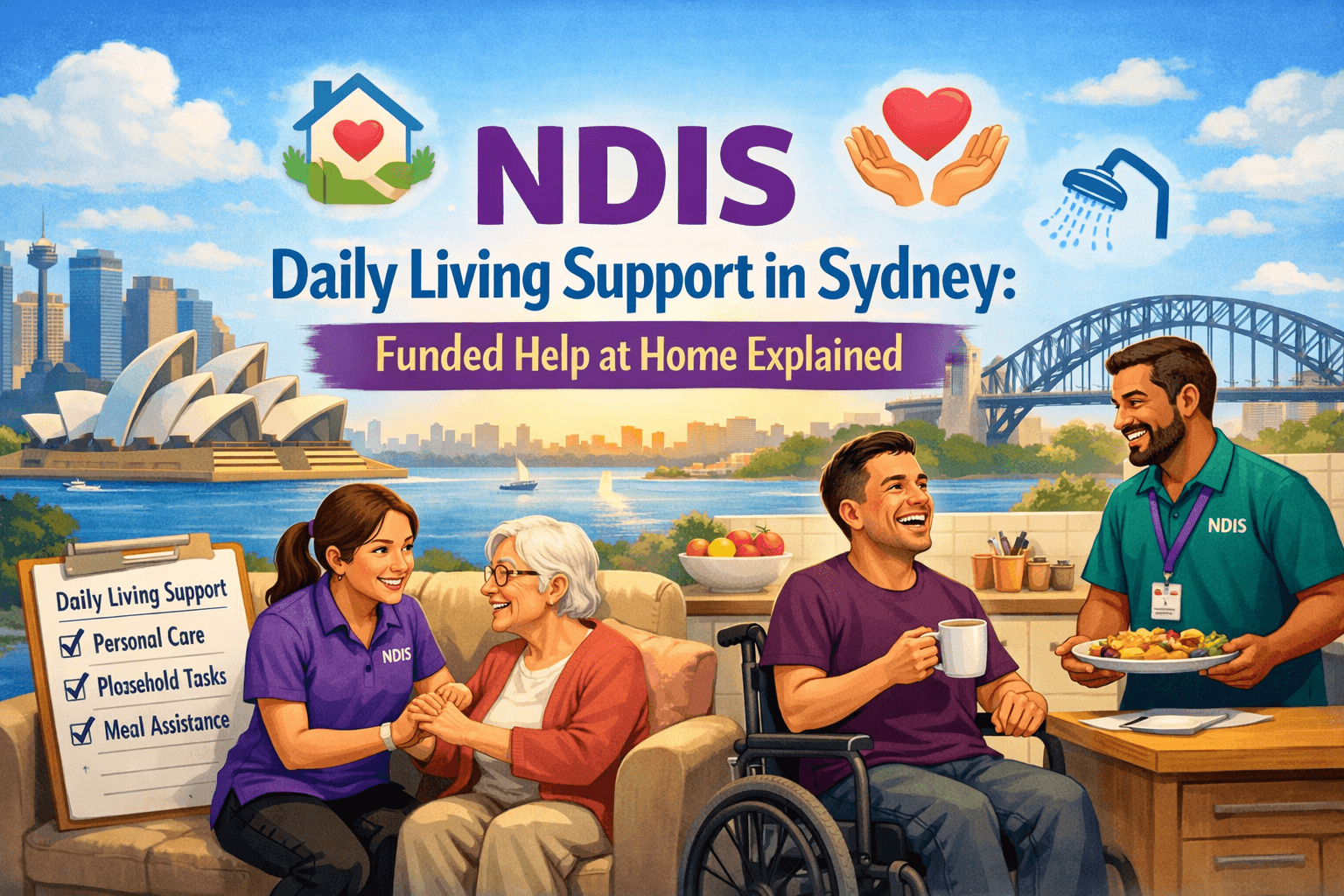 NDIS Care Explained: From Daily Living to Complex Supports